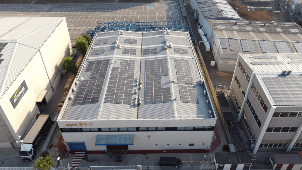 Calmell Group - Instalación de autoconsumo - Impulso Solar